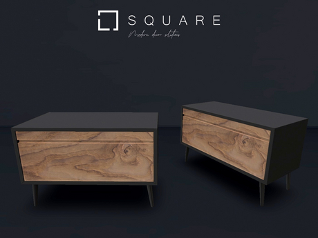 Second Life Marketplace - [ SQUARE ] - NEVA Console Black